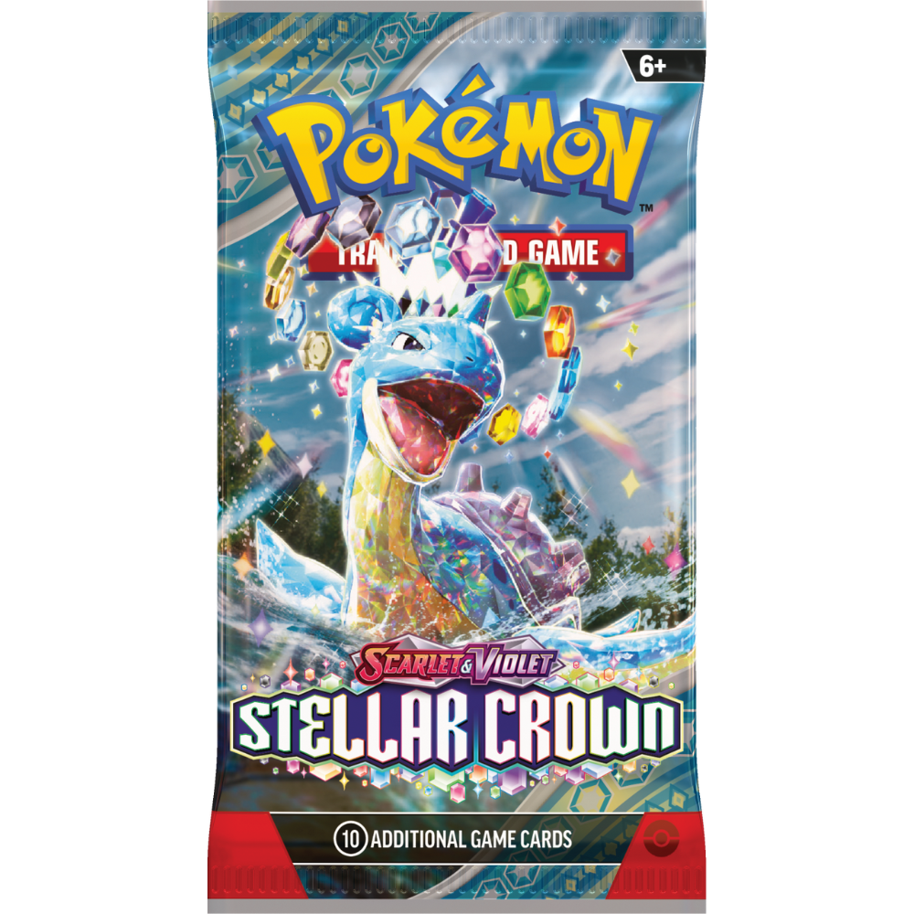 Stellar Crown Booster Pack - Royalty Gaming Pokemon