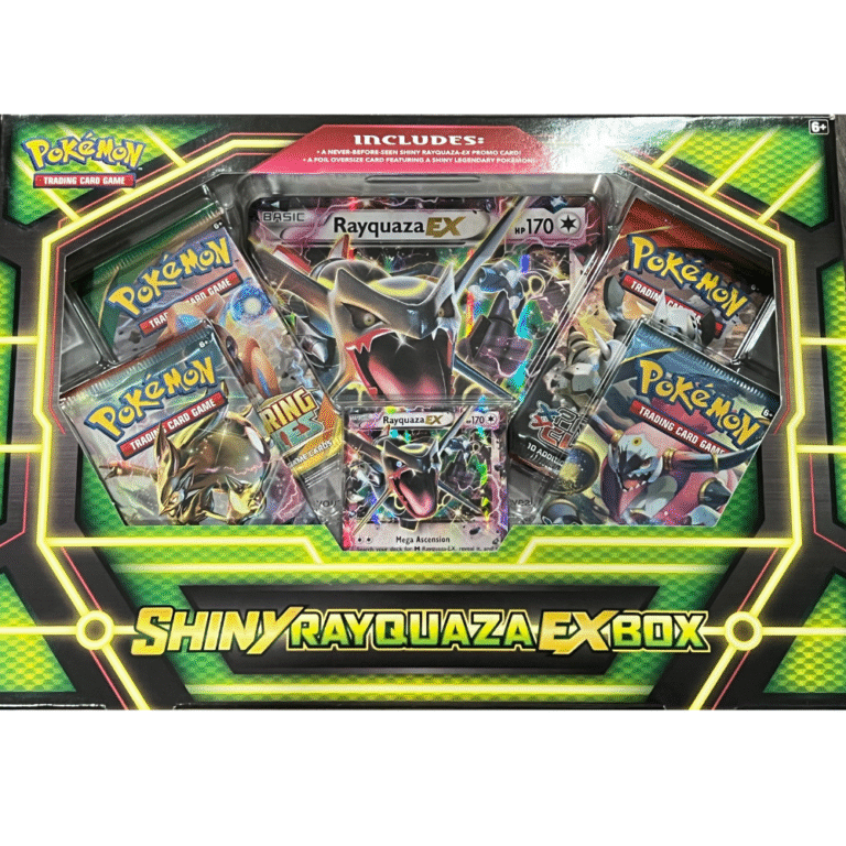 Shiny Rayquaza EX Collection Box - Royalty Gaming Pokemon